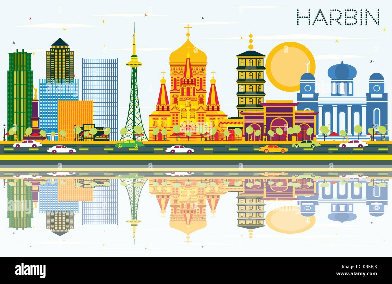 Harbin vector vectors High Resolution Stock Photography and Images - Alamy