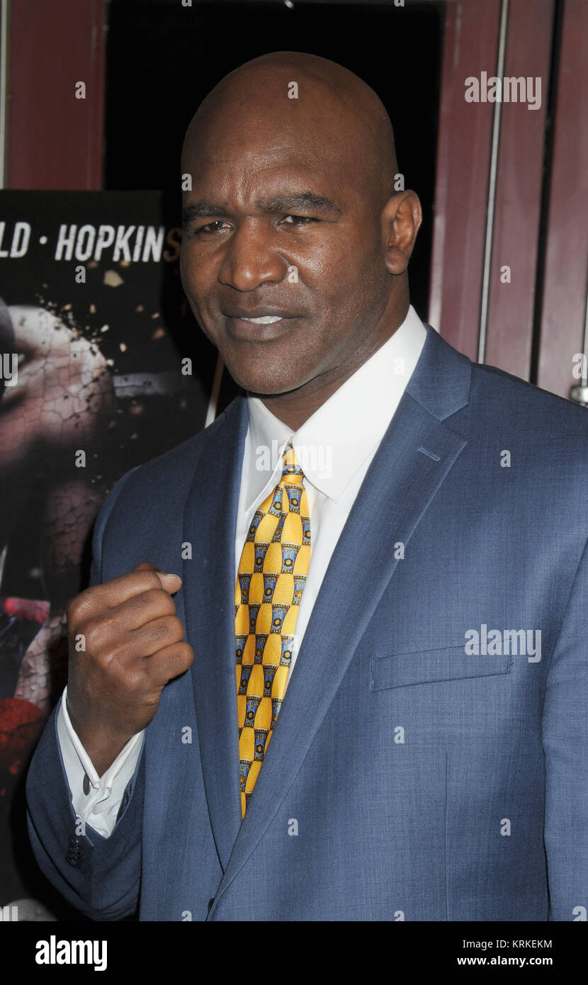 NEW YORK, NY - MARCH 12: Evander Holyfield attends 'Champs' New York ...