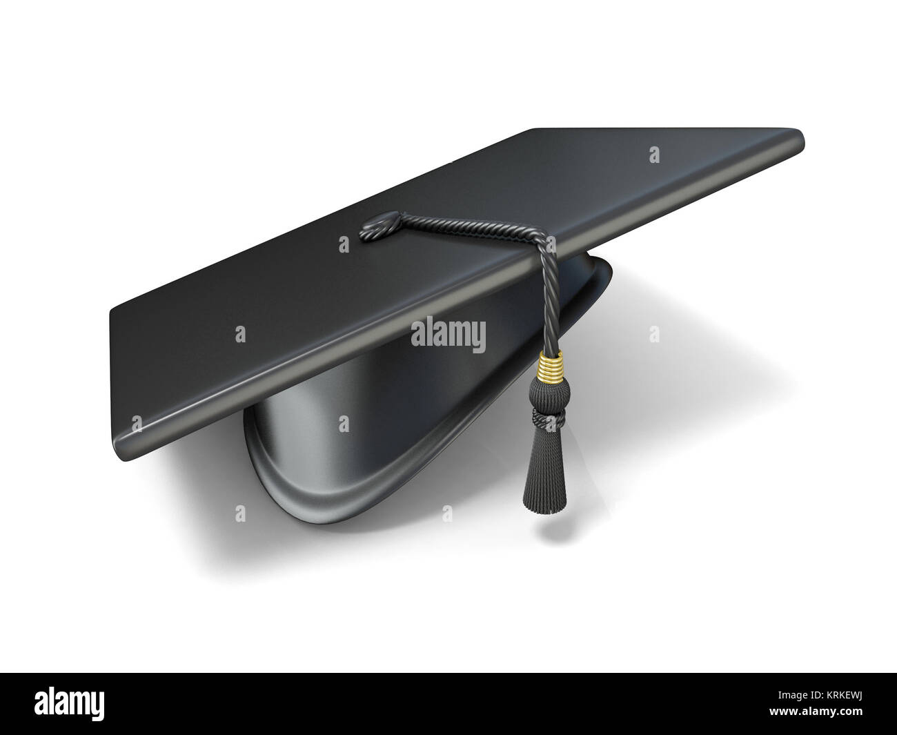 Graduation cap. 3D Stock Photo - Alamy