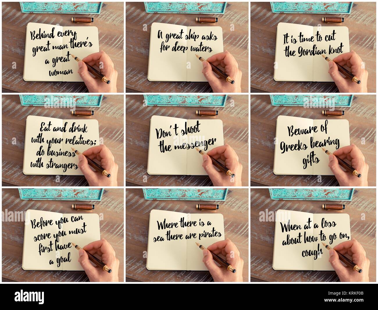 Handwritten Quotes On Paper