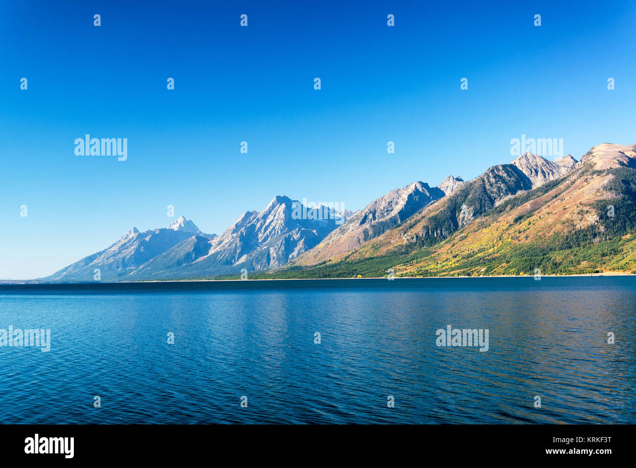 Beautiful scenery jackson lake hi-res stock photography and images - Alamy