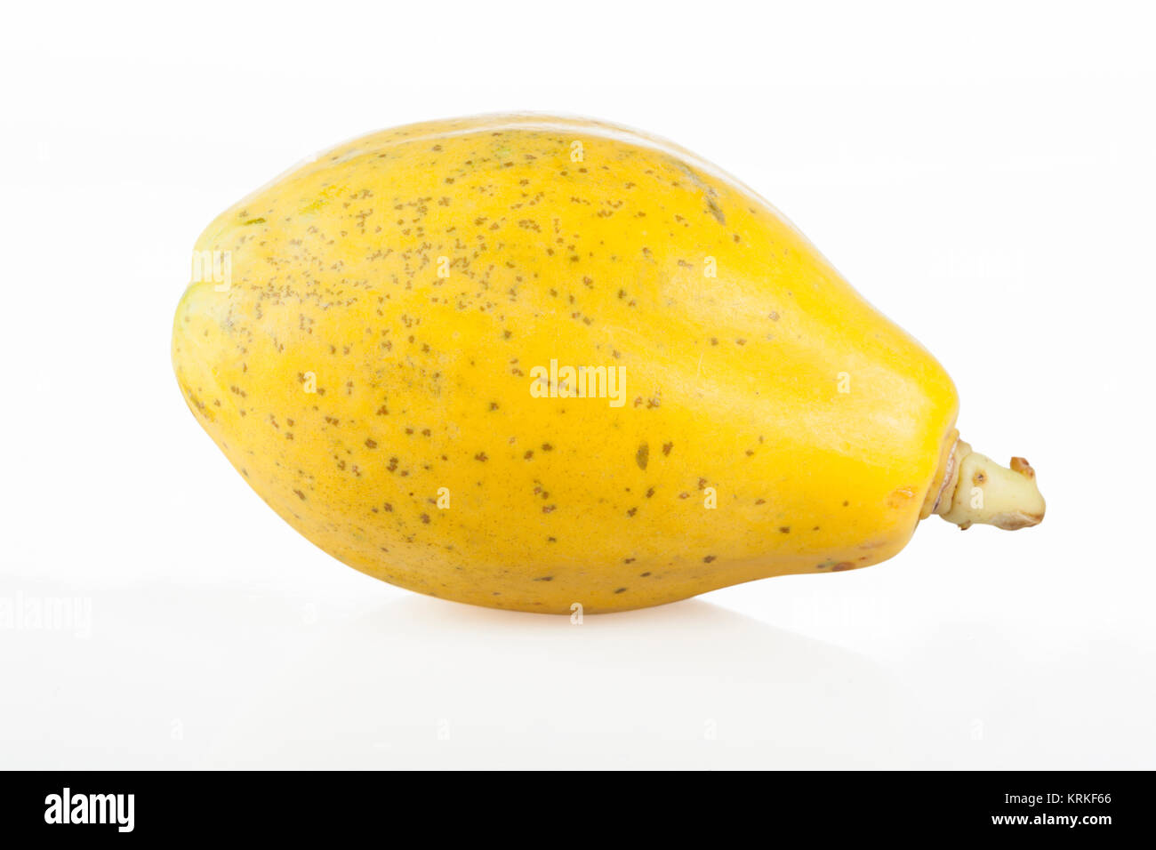 Ripe Papaya Isolated Stock Photo - Alamy