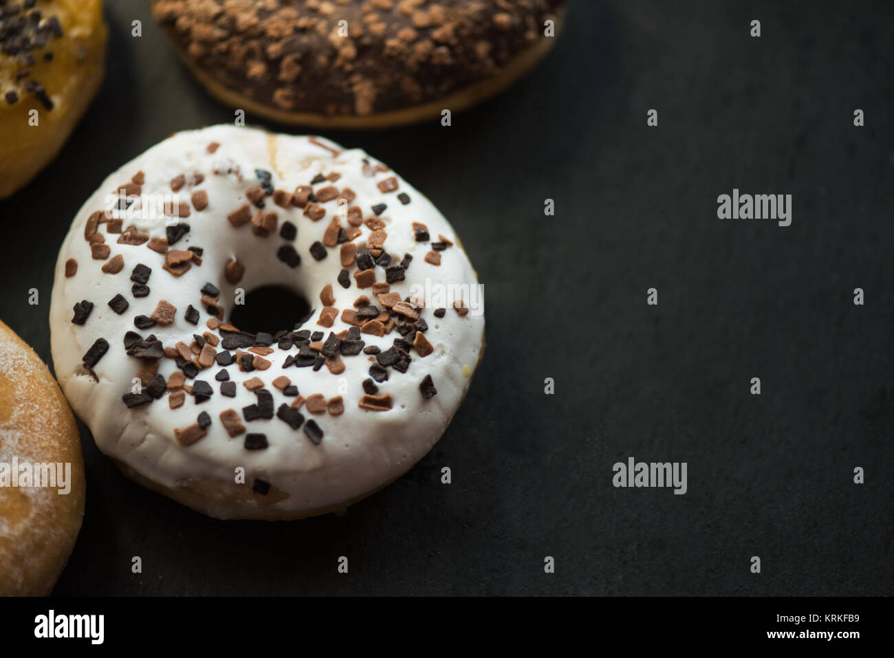Set of donuts Stock Photo - Alamy