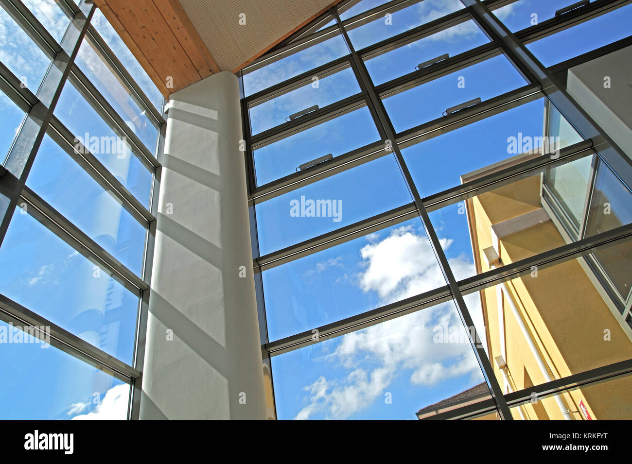 interior windows of office Stock Photo - Alamy