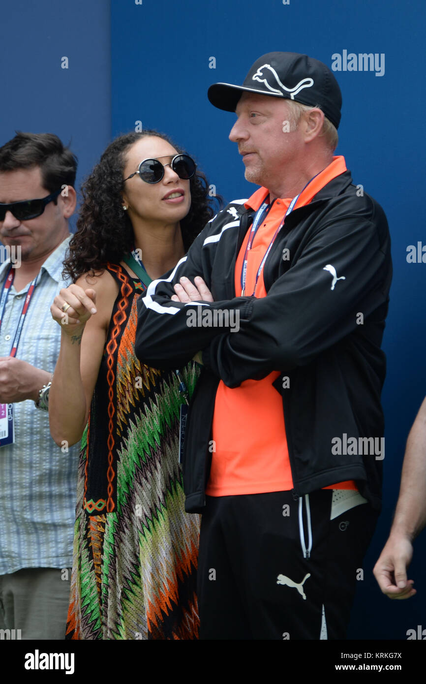 NEW YORK, NY - AUGUST 29: (EXCLUSIVE COVERAGE) Tennis legend Boris ...