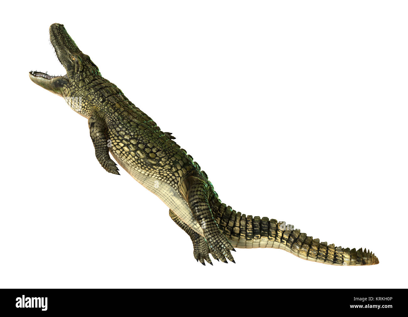 The enormous crocodile Cut Out Stock Images & Pictures - Alamy