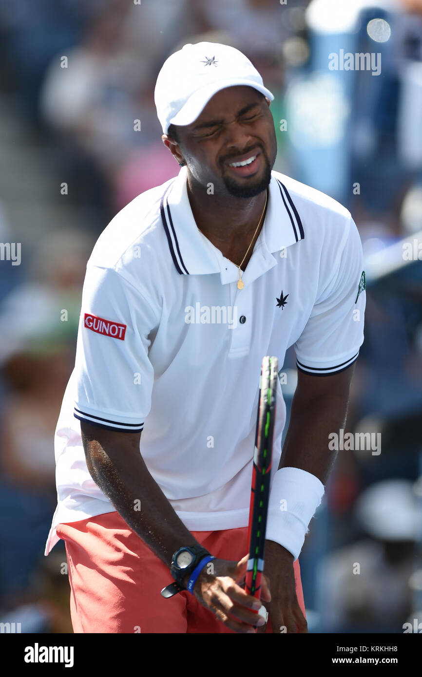 NEW YORK, NY - SEPTEMBER 07: Donald Young on day eight of the 2015 US ...