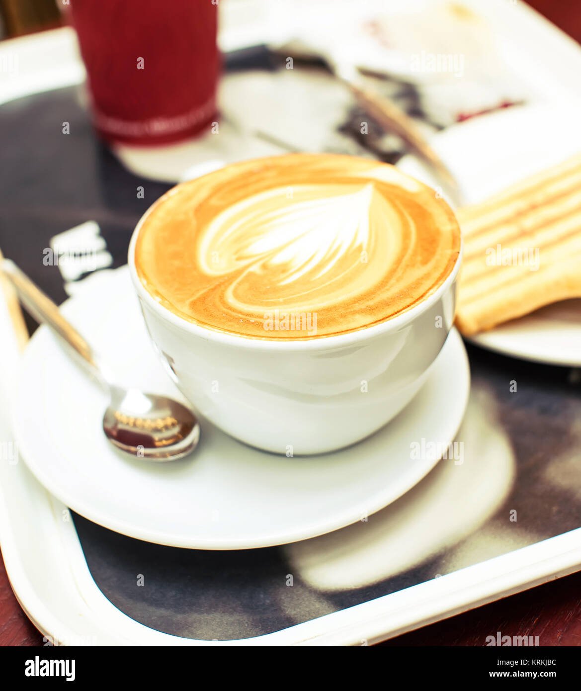 image of breakfast meal in cafeteria . dinner time Stock Photo - Alamy