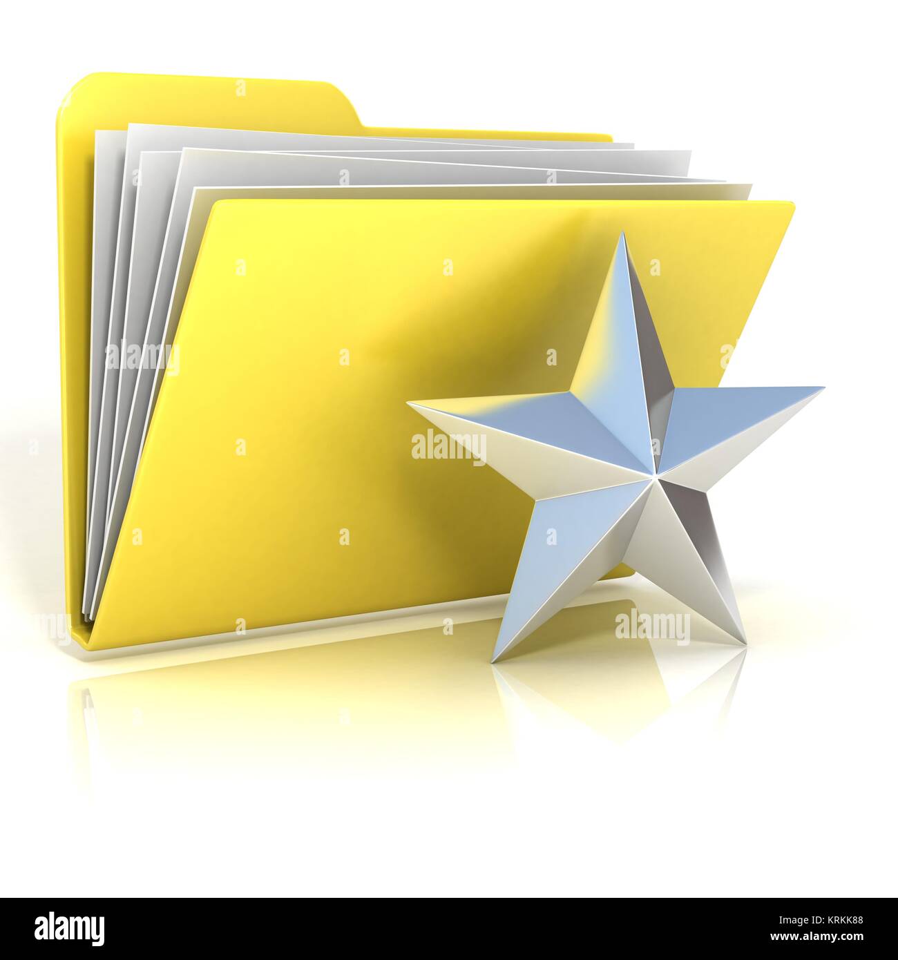 Silver folder icon hi-res stock photography and images - Alamy
