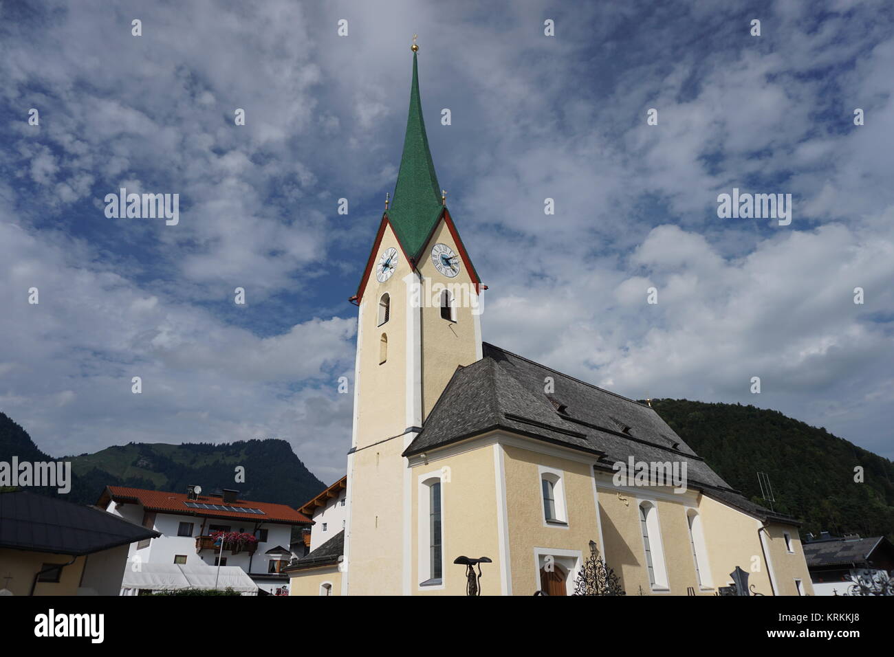 Catholic parish church of st johannes baptist hi-res stock photography ...