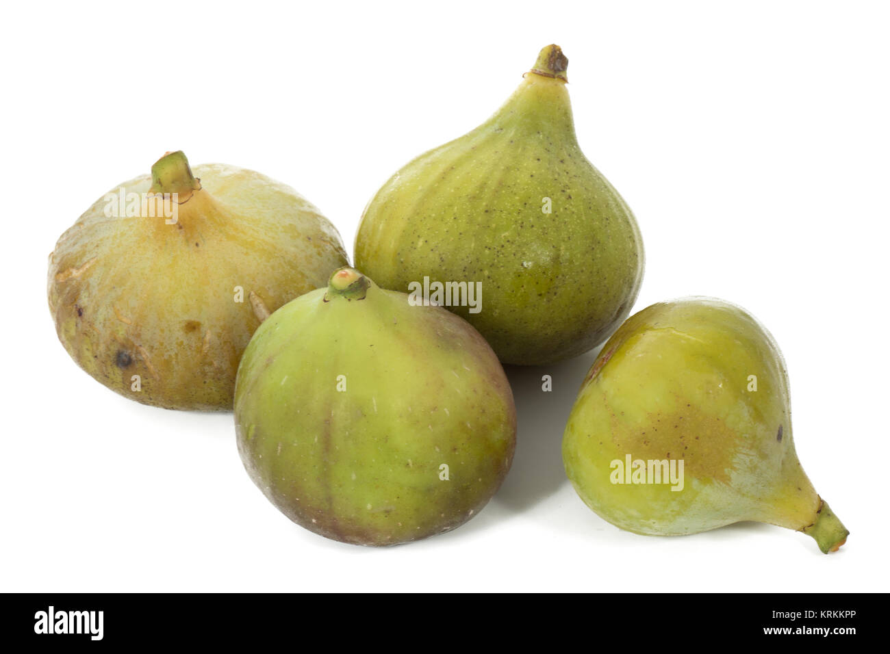 some figs isolated on white background Stock Photo - Alamy