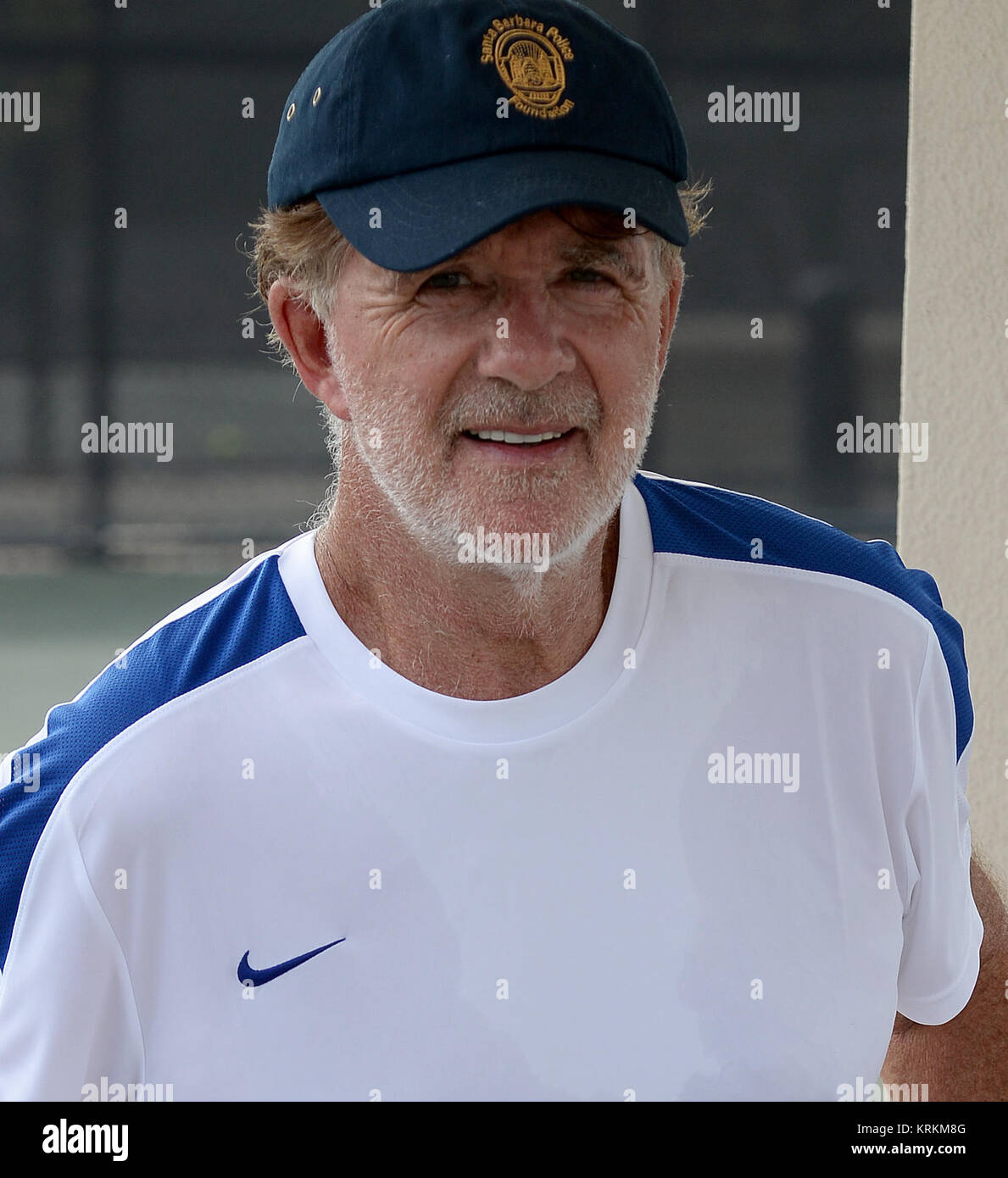 BOCA RATON, FL - NOVEMBER 20: Alan Thicke playing Tennis at The Boca ...