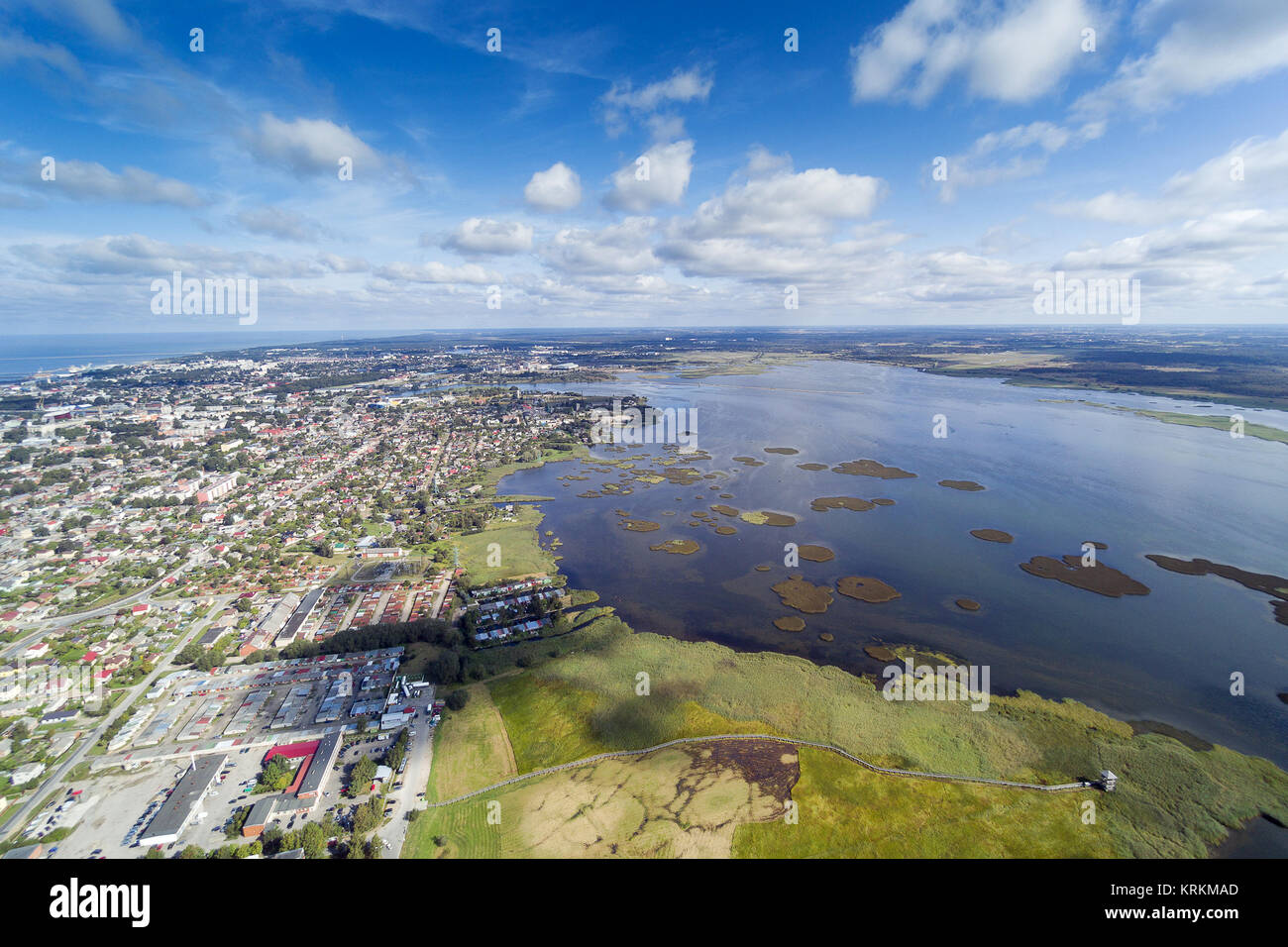 South end of Liepaja city, Latvia Stock Photo - Alamy