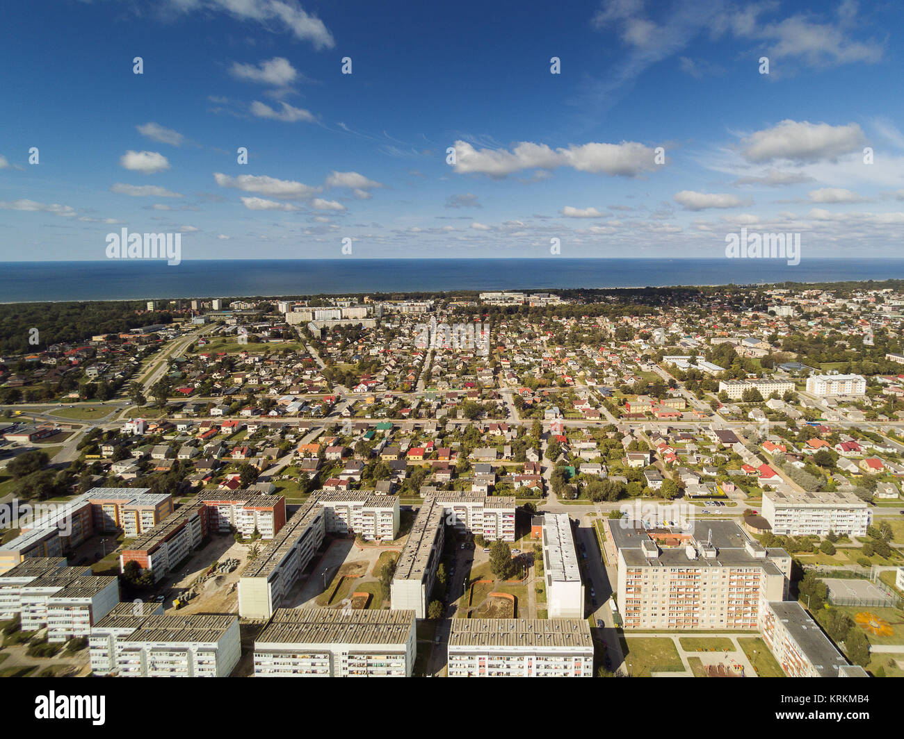 South end of Liepaja city, Latvia Stock Photo - Alamy