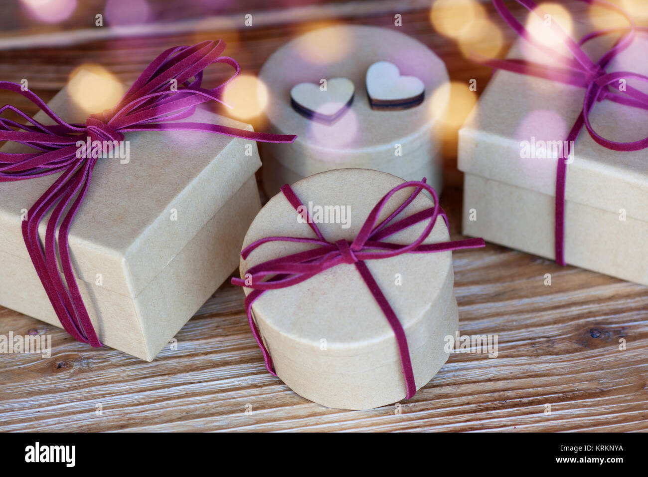 still life with parcels for birthday Stock Photo - Alamy