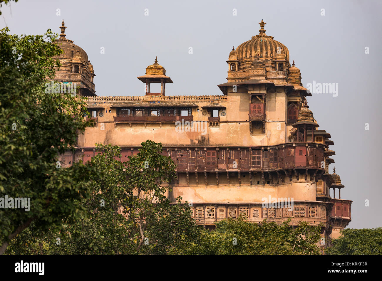 Orchha Palace, Madhya Pradesh. Also spelled Orcha, famous travel ...