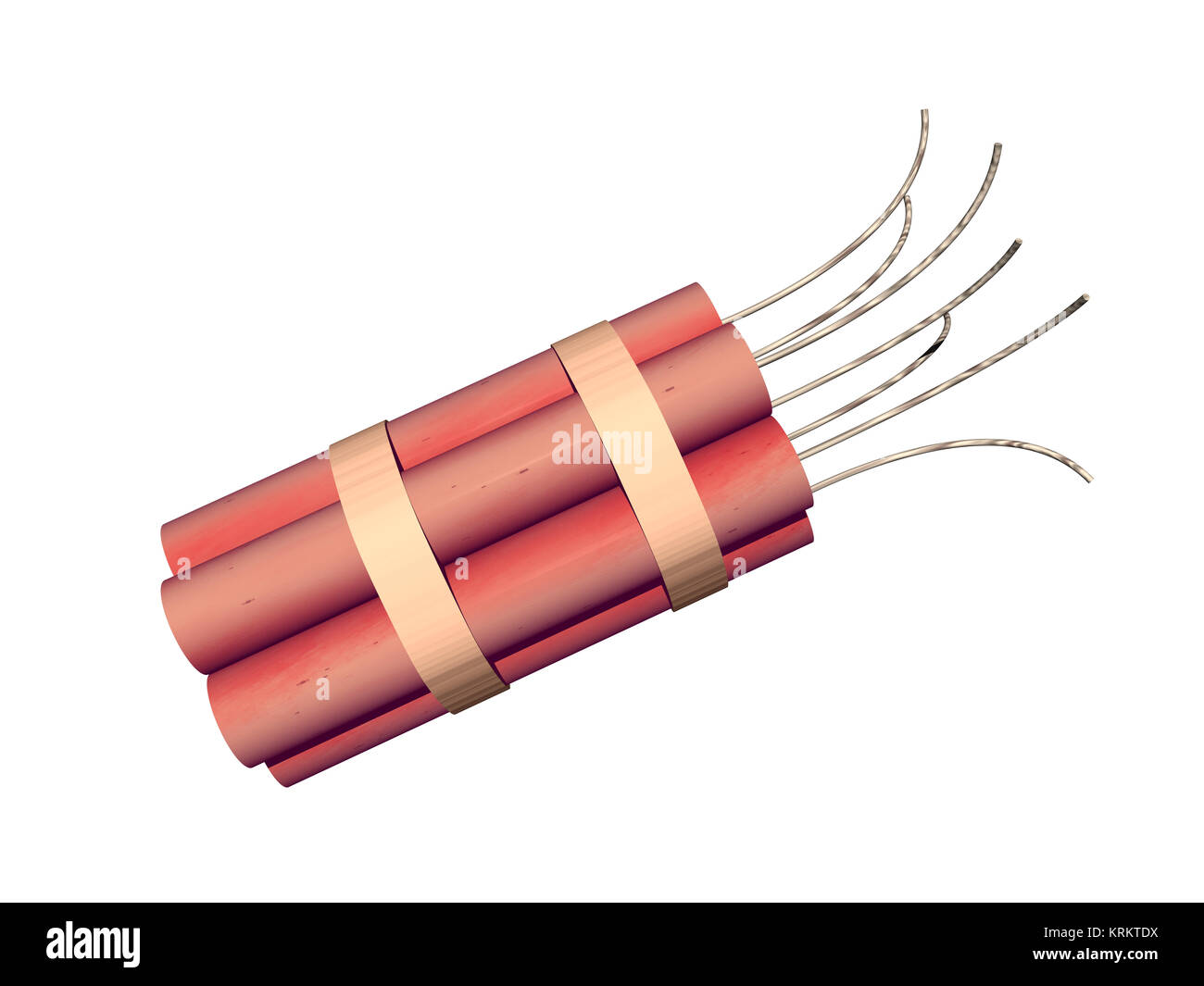 exempted dynamite sticks with fuses Stock Photo - Alamy