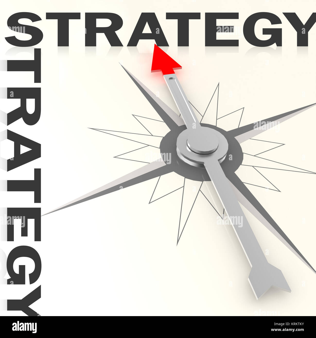 Vision compass concept 3d hi-res stock photography and images - Alamy