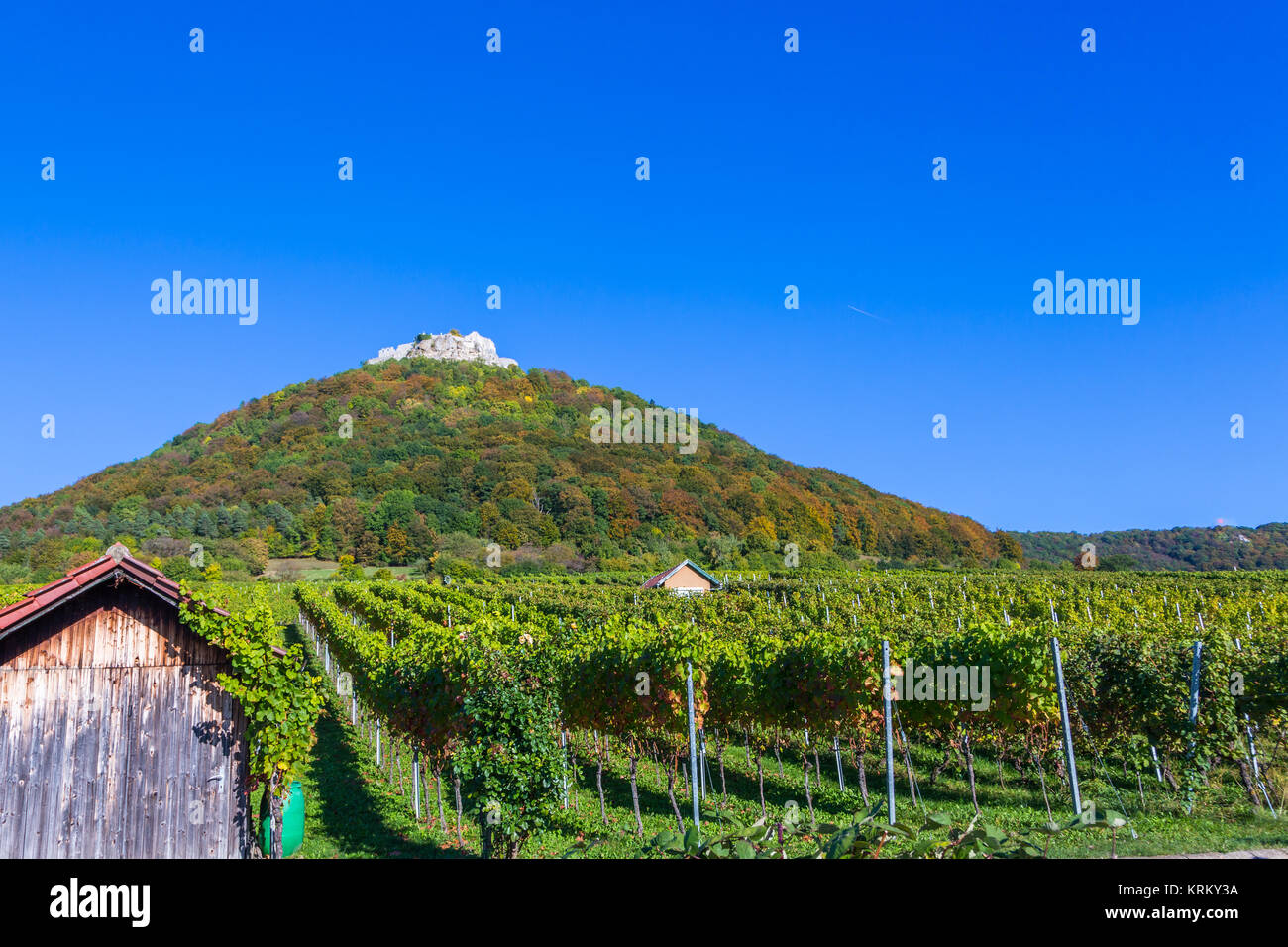 Burg Neuffen an der Schwäbischen Alb Stock Photo - Alamy