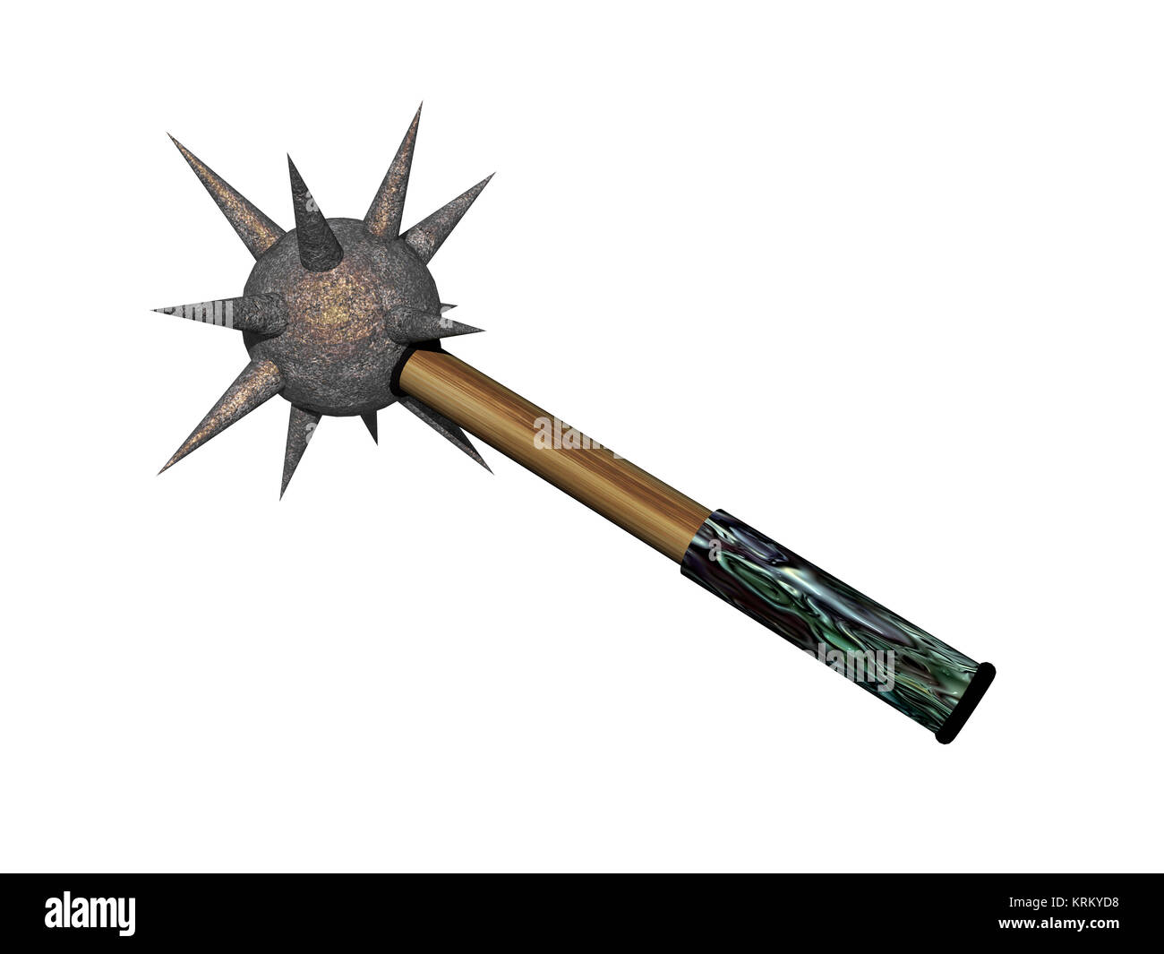 exempted medieval morgenstern Stock Photo - Alamy
