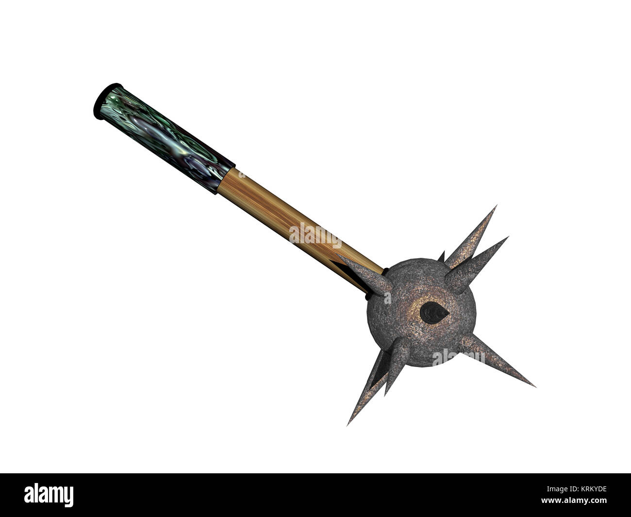 exempted medieval morgenstern Stock Photo - Alamy