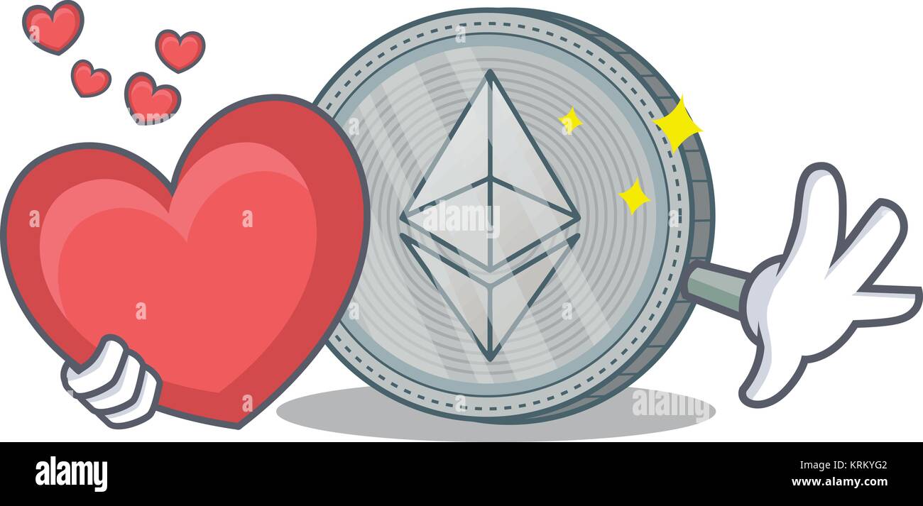 Silver coin ethereum Stock Vector Images - Alamy