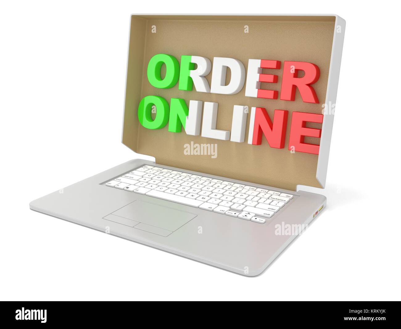 Food order payment online Cut Out Stock Images & Pictures - Alamy