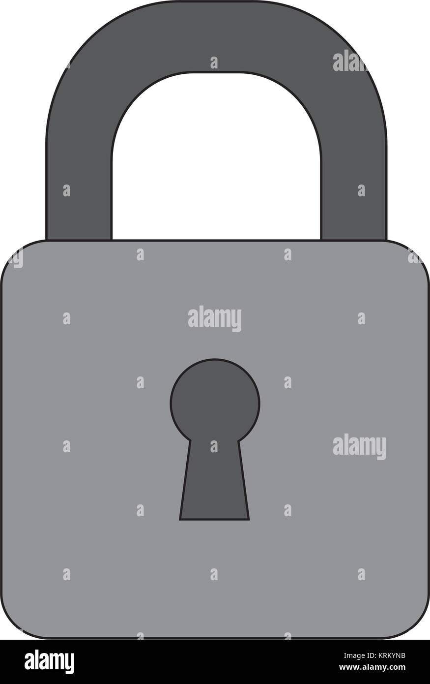 Isolated padlock design Stock Vector Image & Art - Alamy