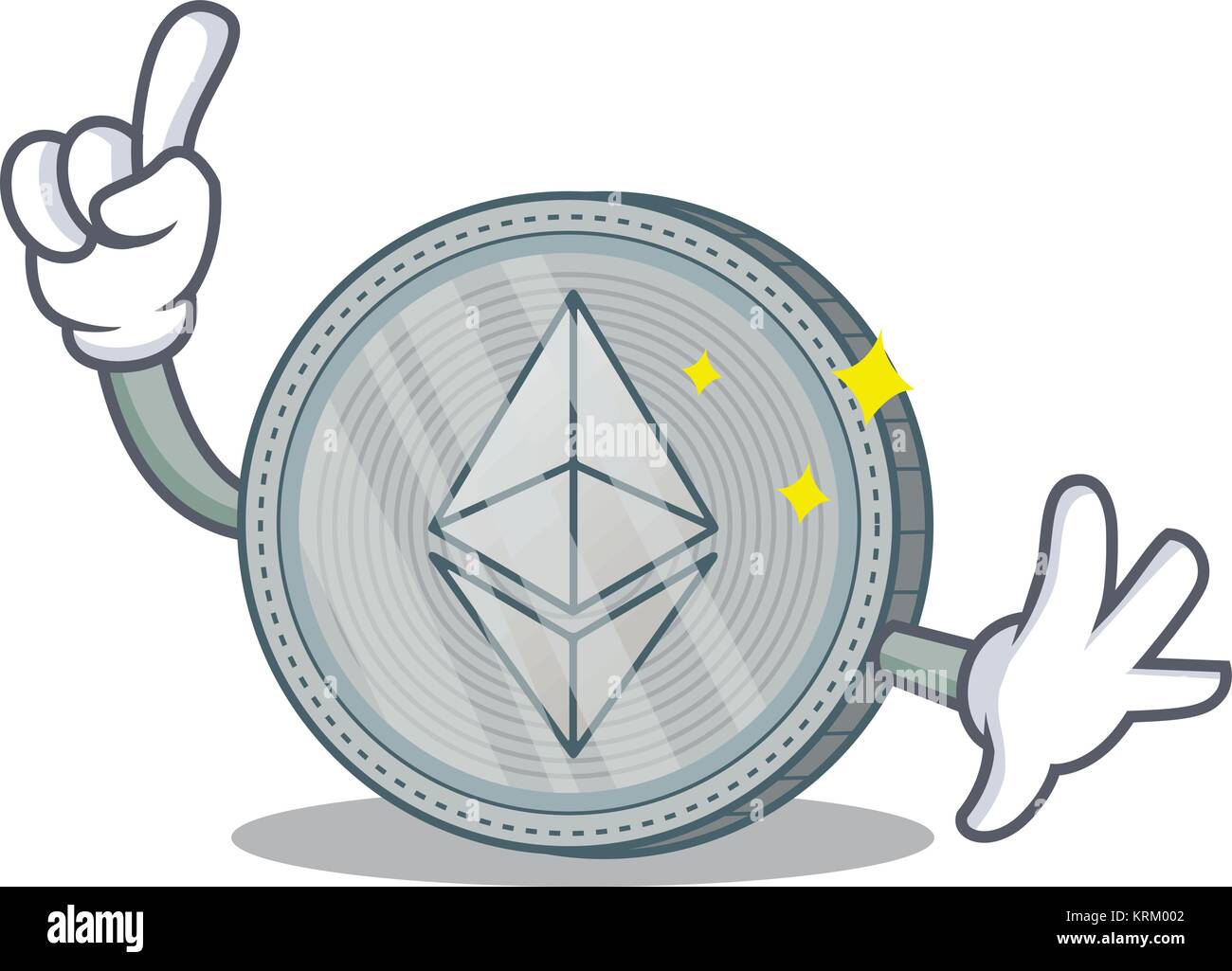 Ethereum silver Stock Vector Images - Alamy