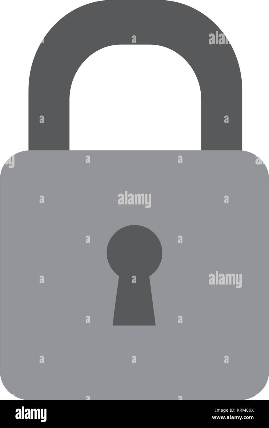 Isolated padlock design Stock Vector Image & Art - Alamy