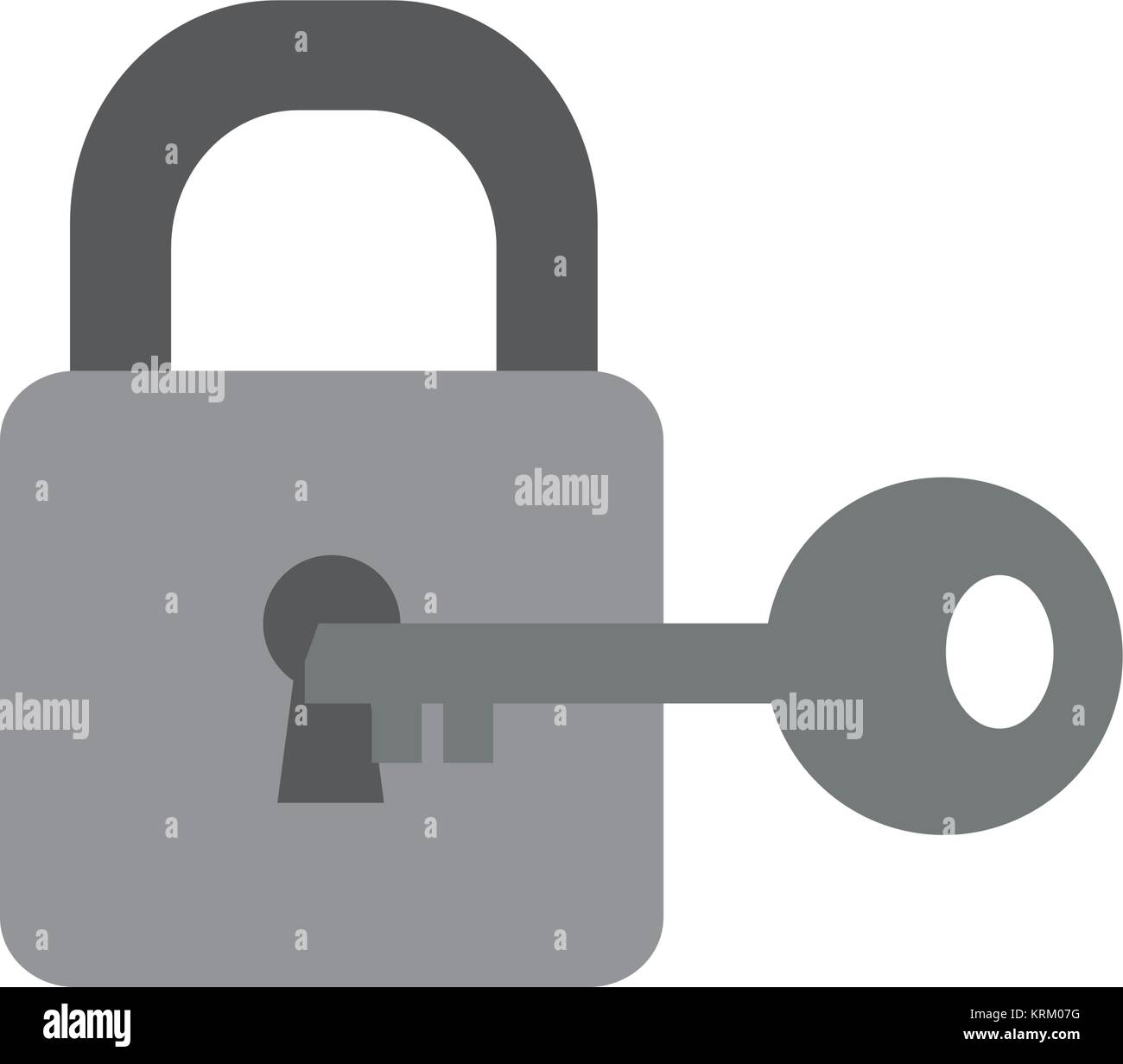 Isolated padlock design Stock Vector Image & Art - Alamy
