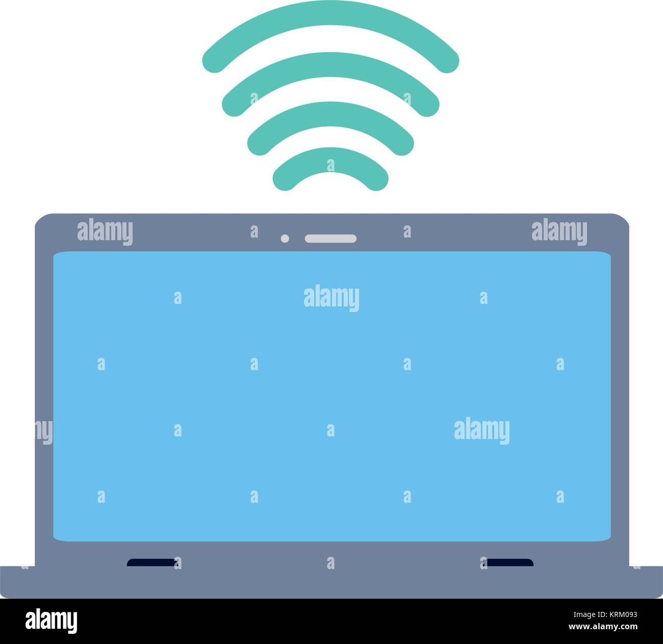 Isolated laptop design Stock Vector Image & Art - Alamy