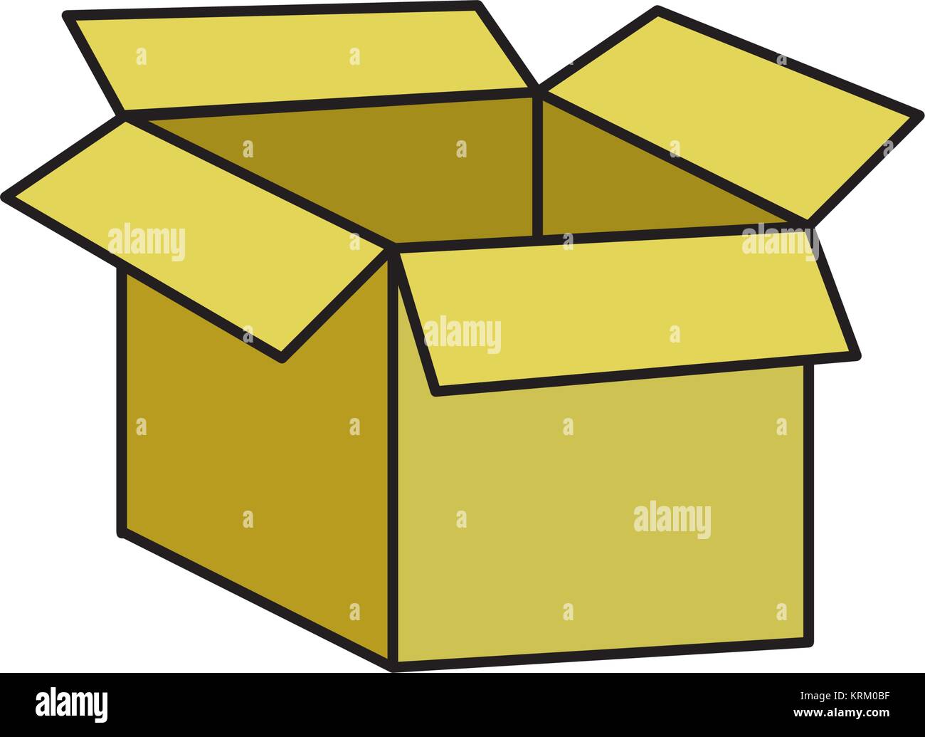 Isolated box design Stock Vector Image & Art - Alamy