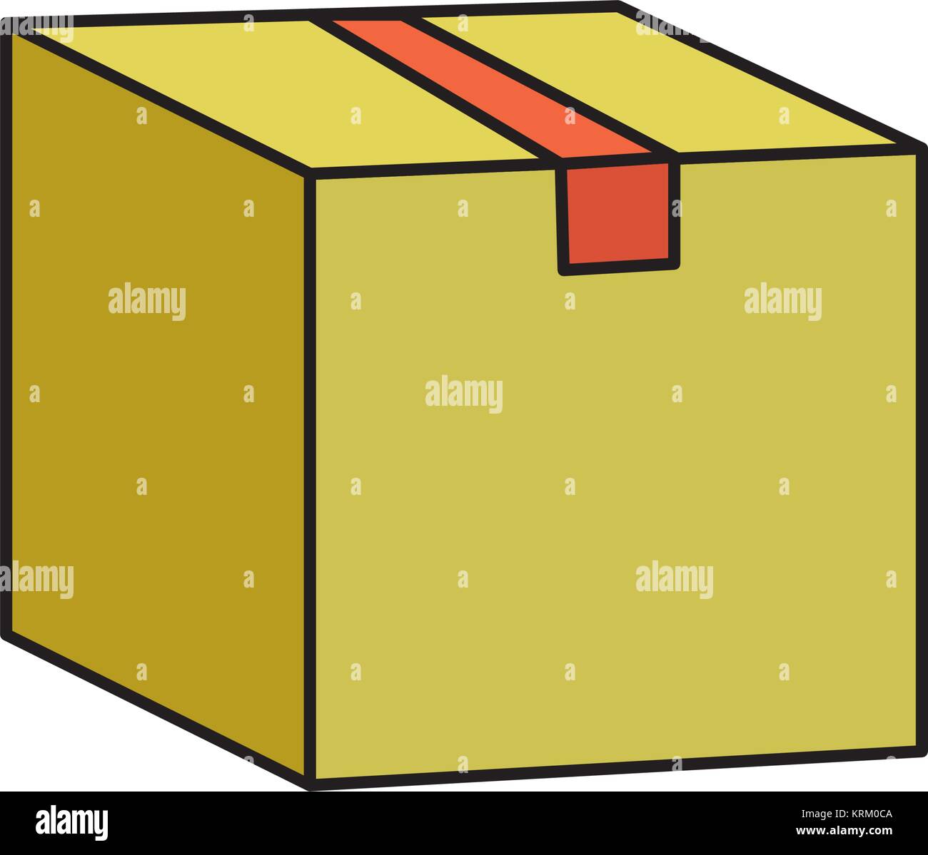 Isolated box design Stock Vector Image & Art - Alamy