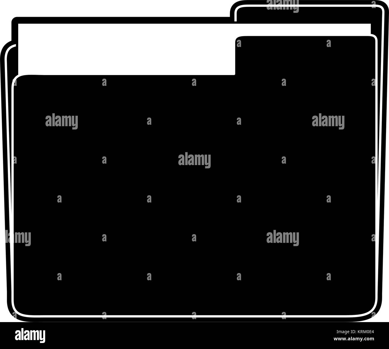 File folder symbol Stock Vector Image & Art - Alamy