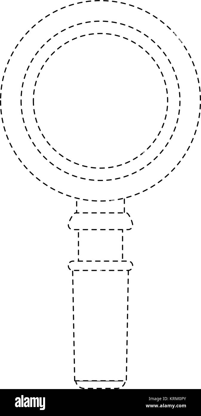 Magnifying glass symbol Stock Vector Image & Art - Alamy