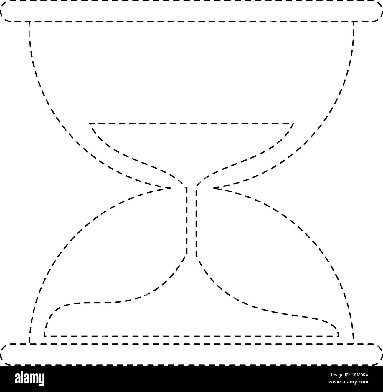 Hourglass antique clock Stock Vector Image & Art - Alamy