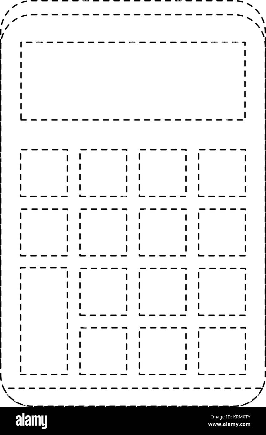 math calculator device Stock Vector Image & Art - Alamy