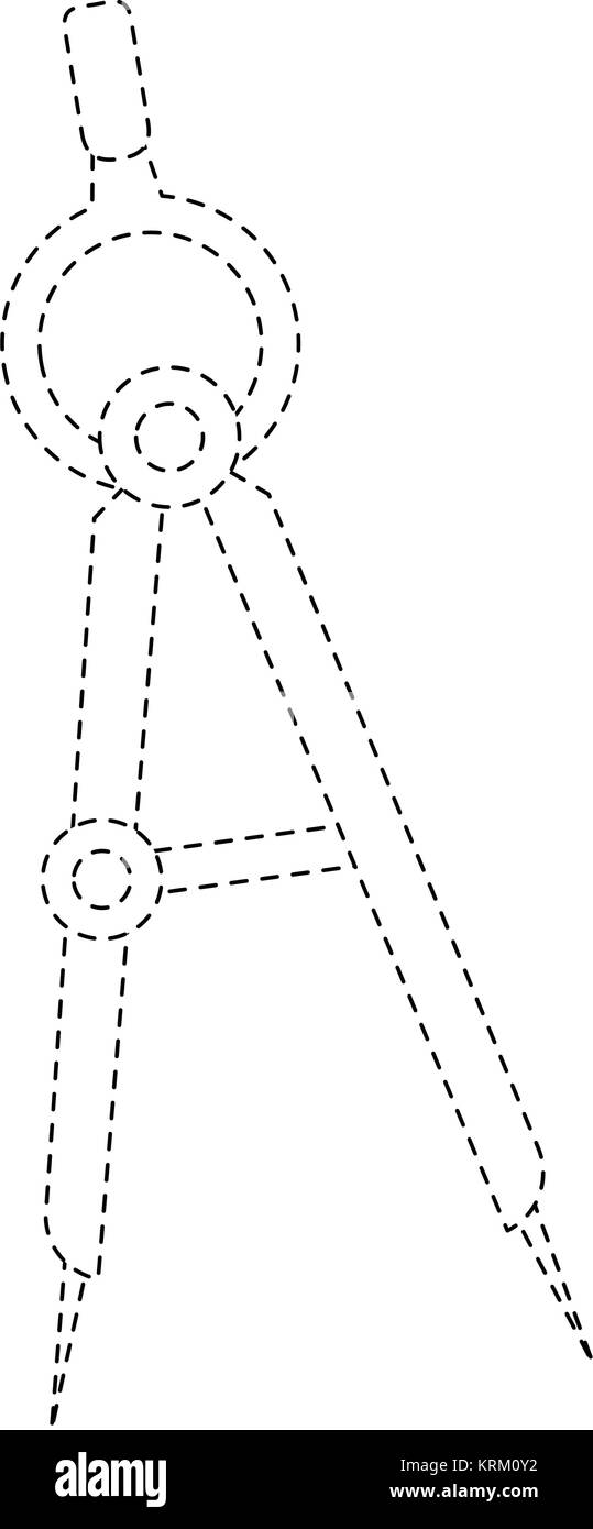 Compass geometric tool Stock Vector Image & Art - Alamy