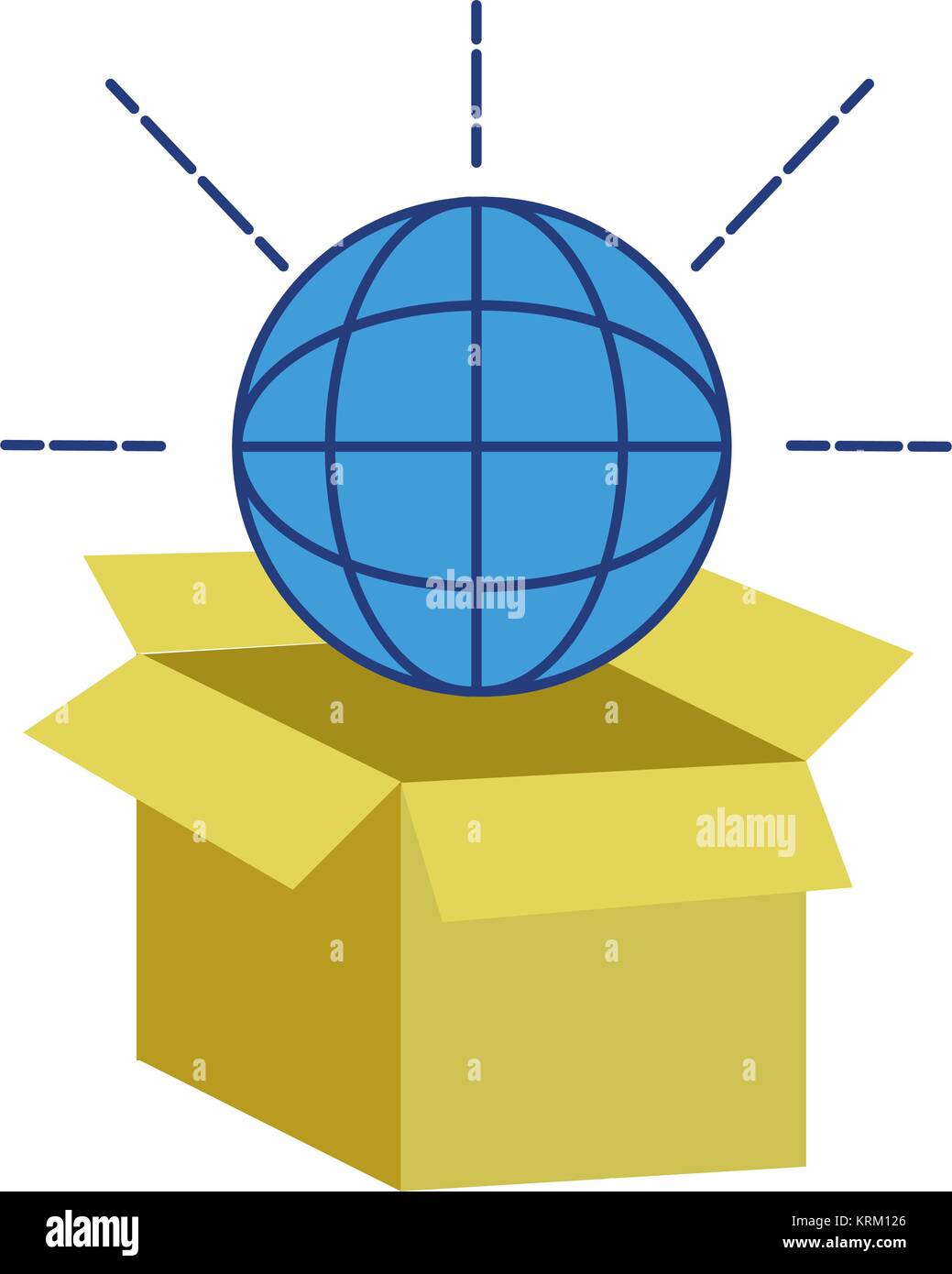 Isolated box design Stock Vector Image & Art - Alamy