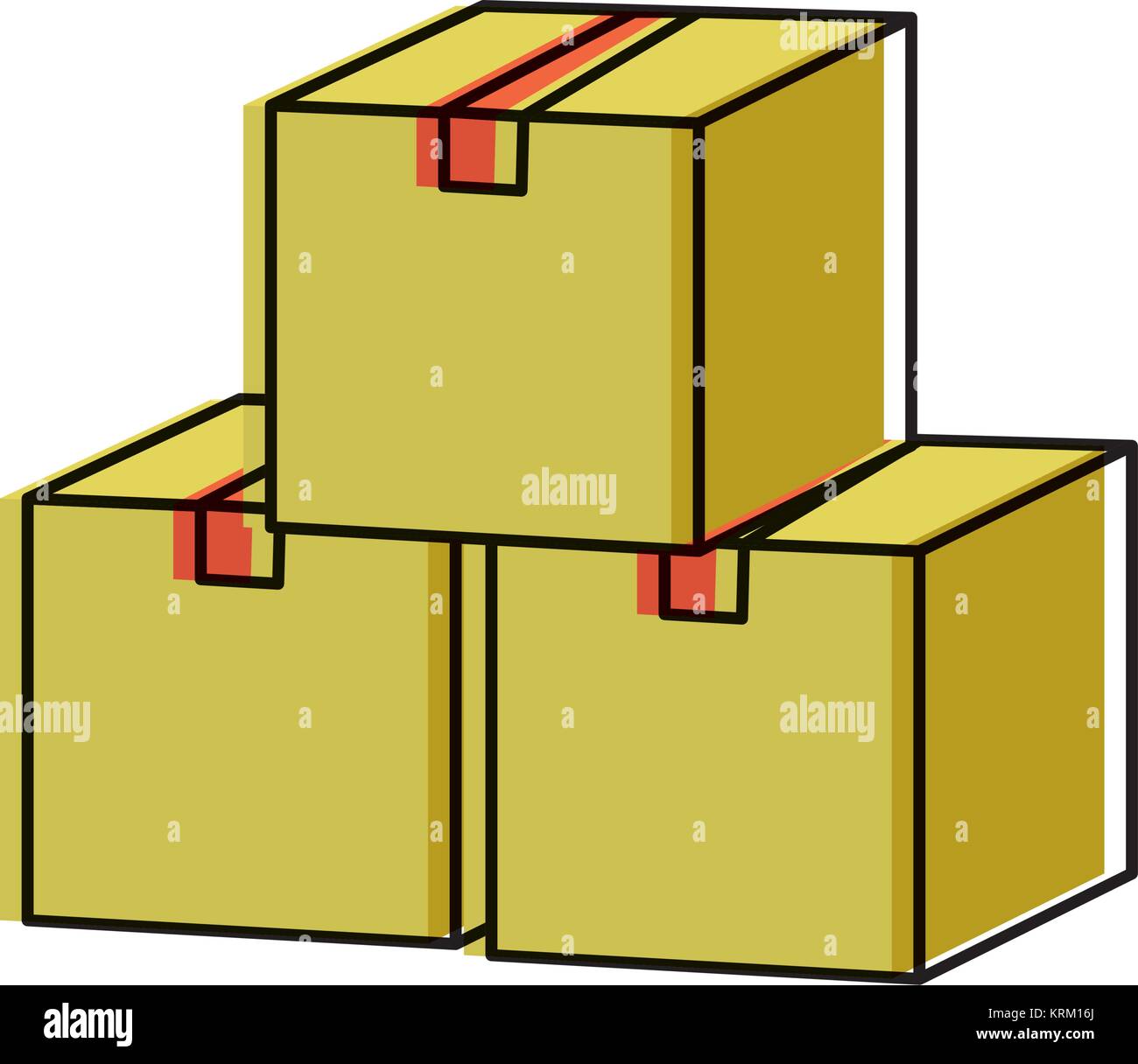 Isolated box design Stock Vector Image & Art - Alamy