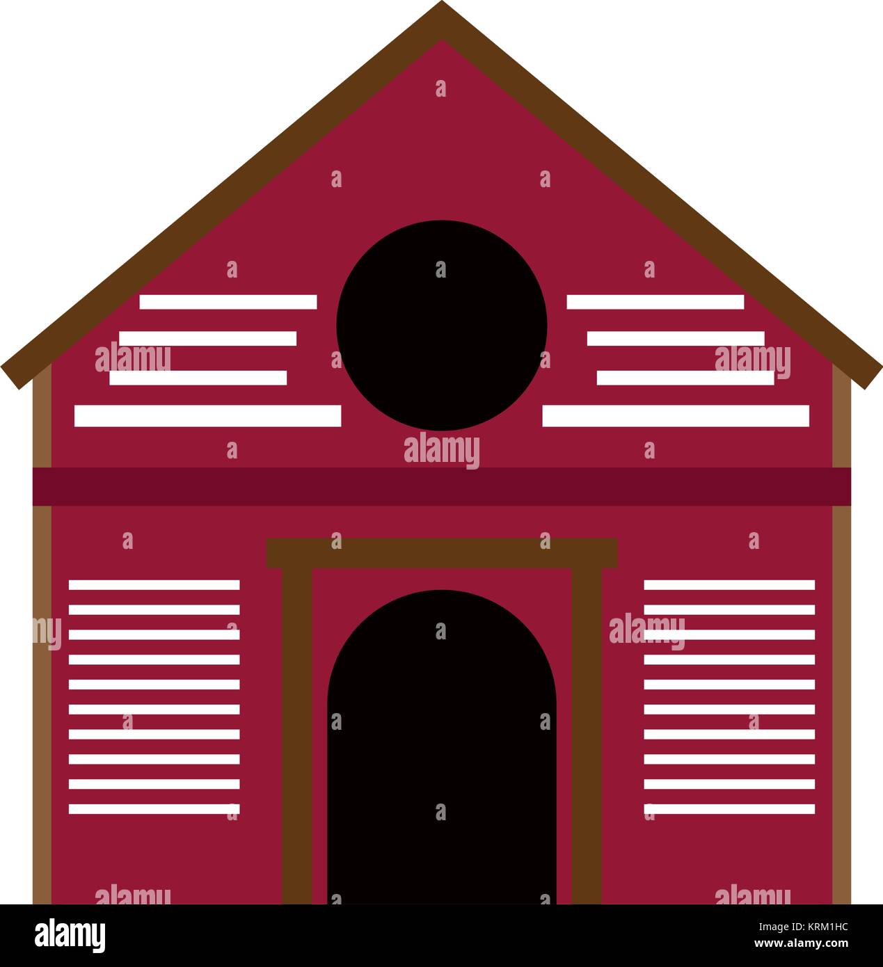 Farm house symbol Stock Vector Image & Art - Alamy