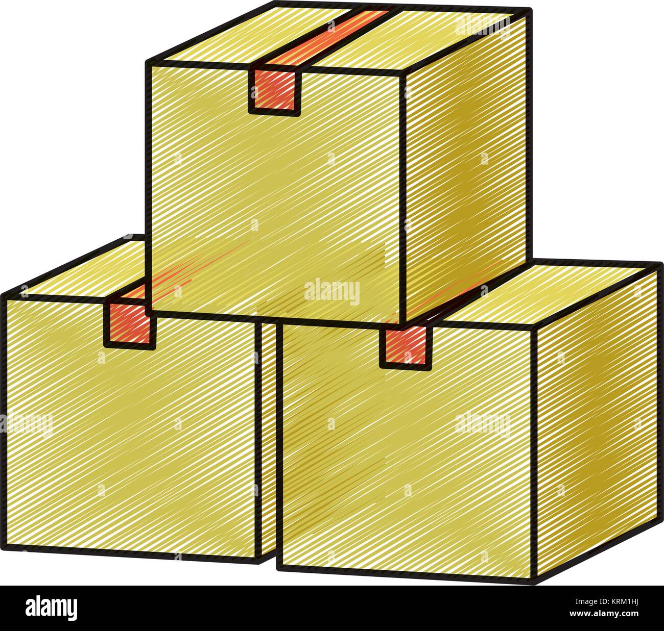 Isolated box design Stock Vector Image & Art - Alamy