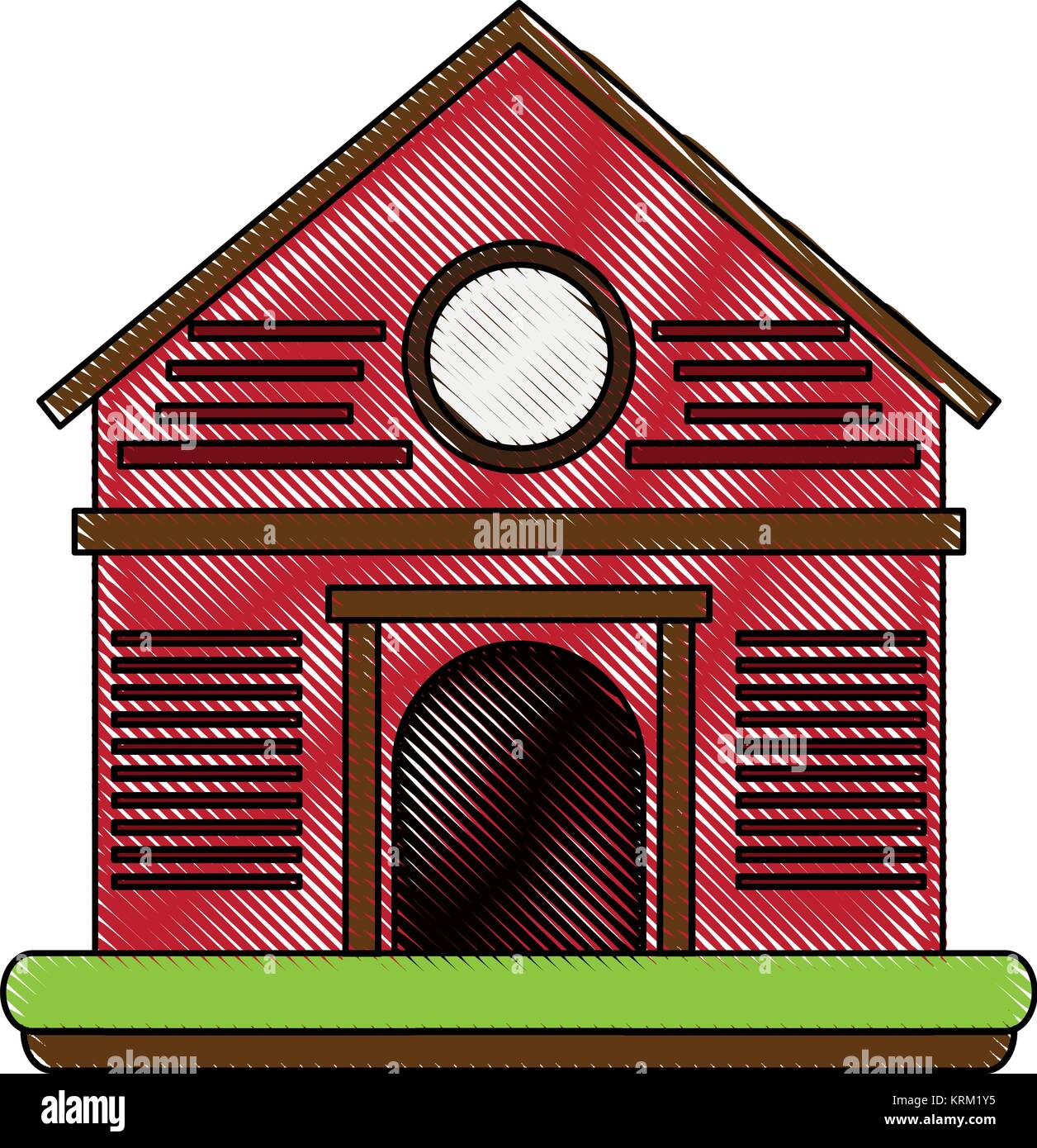 Farm house symbol Stock Vector Image & Art - Alamy