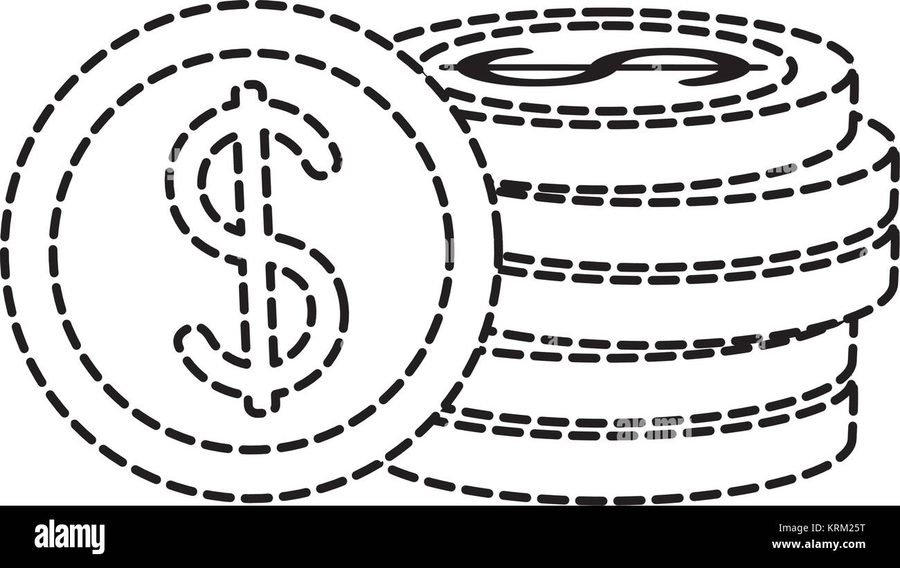 Isolated coin design Stock Vector Image & Art - Alamy