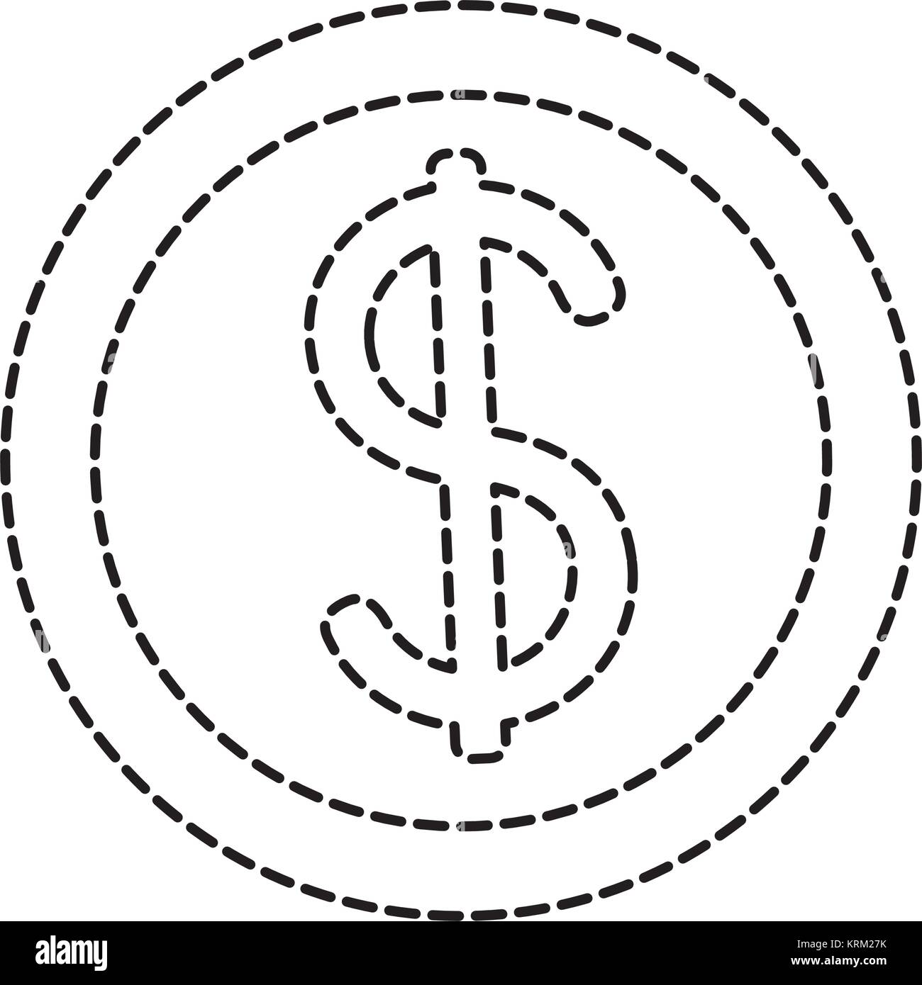 Isolated coin design Stock Vector Image & Art - Alamy