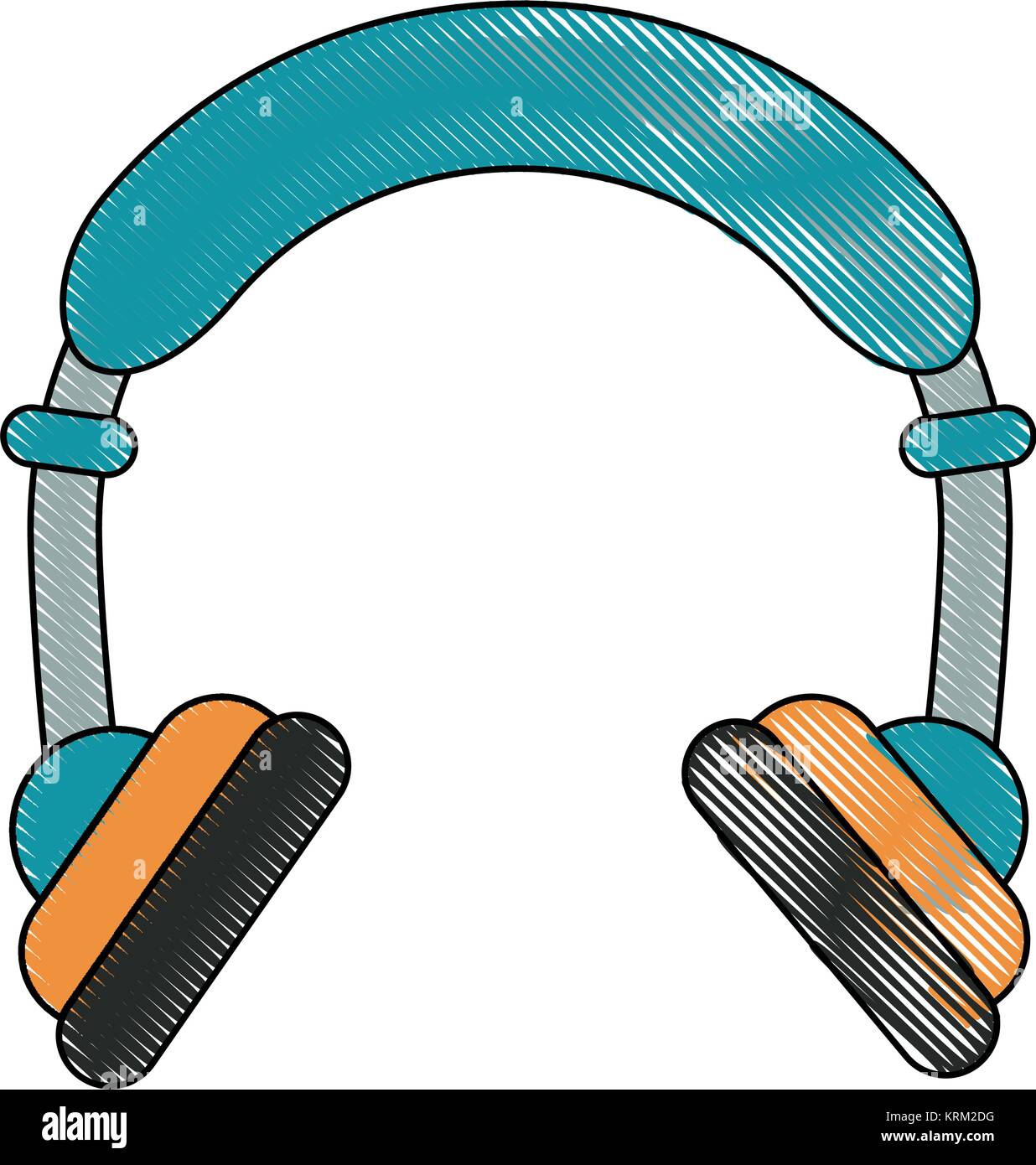 Music headphones device Stock Vector Image & Art - Alamy