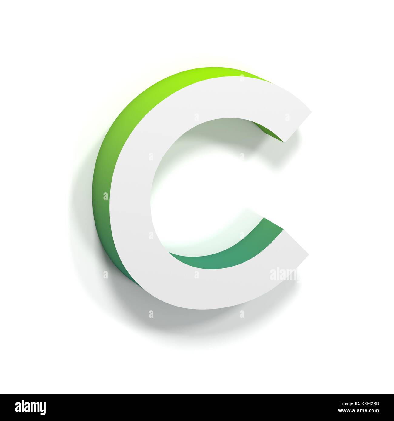 Long shadow font letter 3d hi-res stock photography and images - Alamy