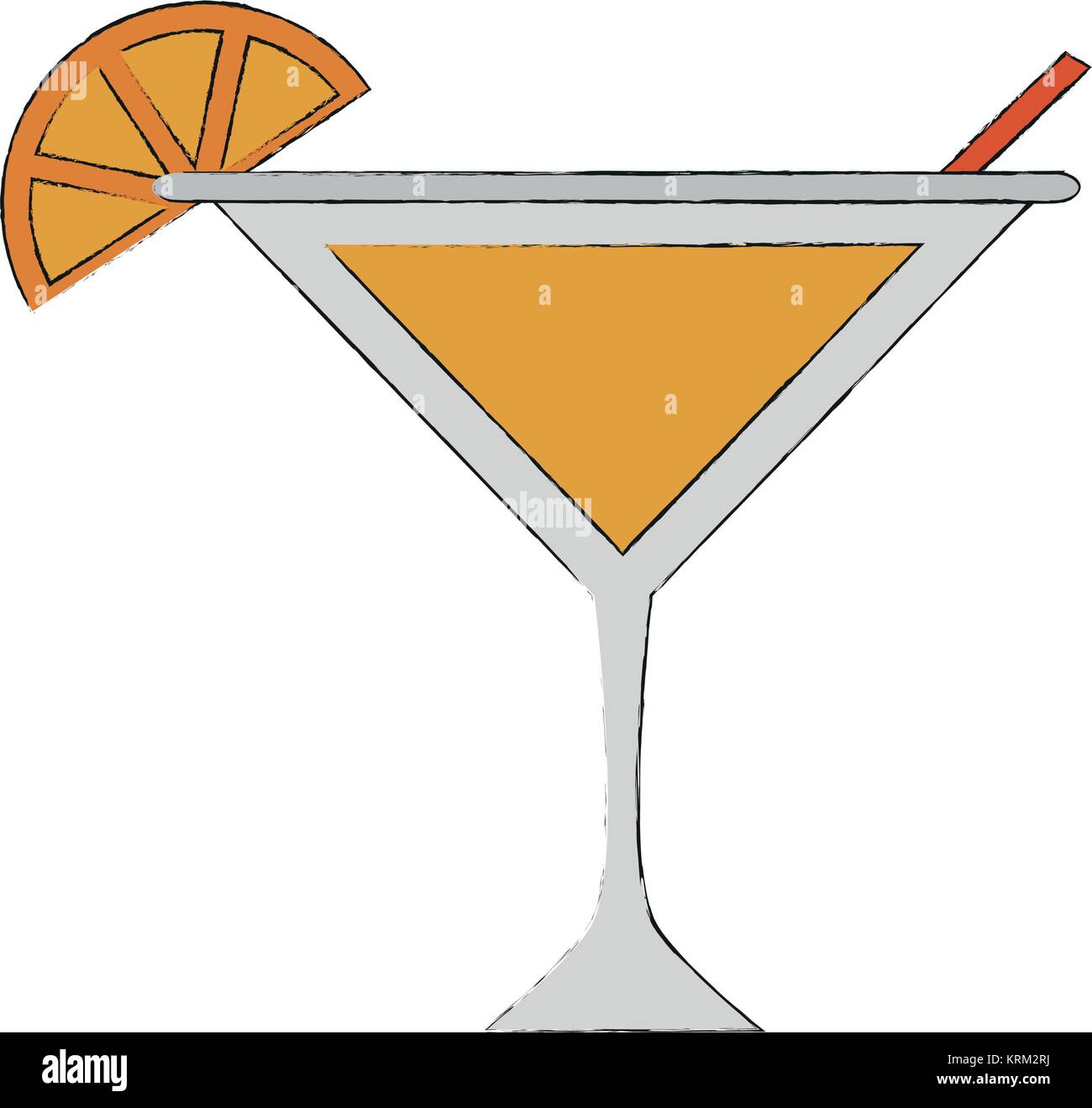 Lemon cocktail drink Stock Vector Image & Art - Alamy