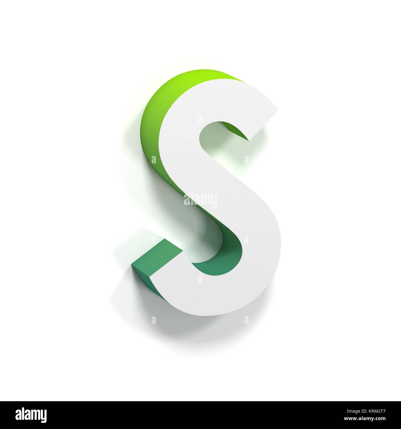 Long shadow font letter 3d hi-res stock photography and images - Alamy